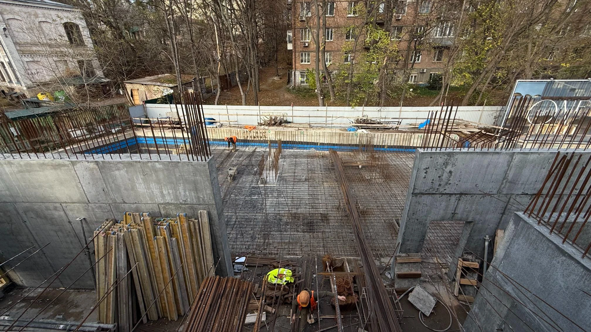 Construction progress of THE ONE for November 2025 — Construction progress
